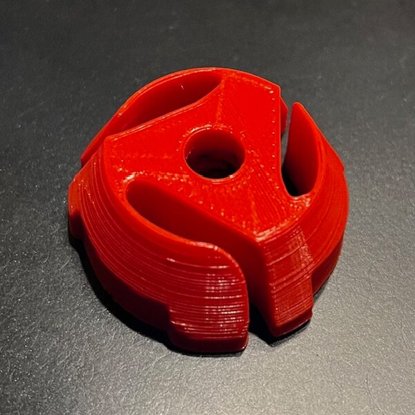 3D Printed Devil 45 Record Adapter With Leds - Etsy
