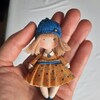 Cute Mini Fabric Handmade Redhead Doll for Dollhouse 1/12 Scale Perfect ...