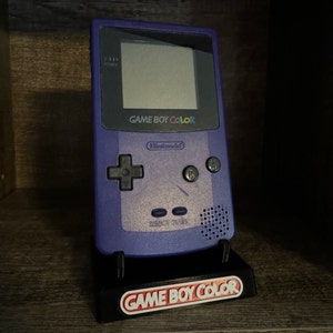 Game Boy Color 9 Game's Display/stand/holder DISPLAY ONLY customize ...