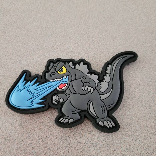 Pink Evolution Godzilla King of the Monsters Atomic Breath PVC Patch - Etsy