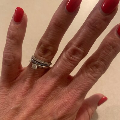 Tiny Minimal Diamond Ring Index Finger Ring Dainty Diamond - Etsy