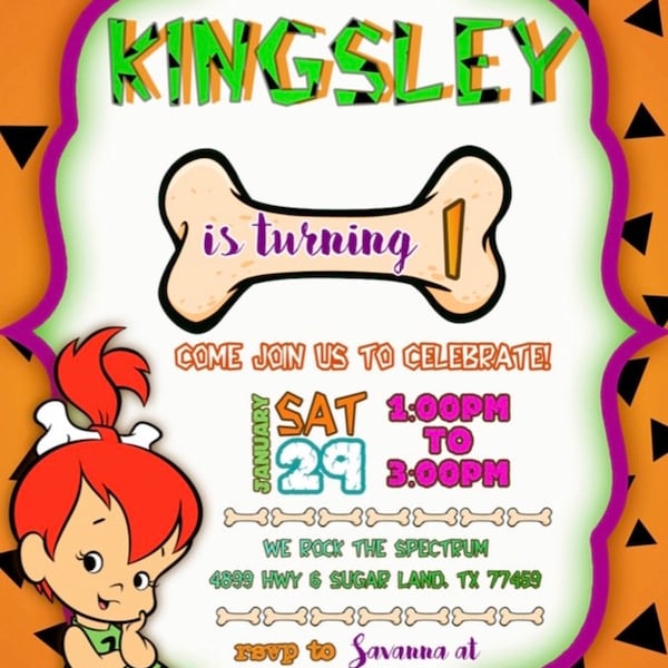 EDITABLE Pebble Invitation FREE Thank You Tag, Pebbles Birthday ...