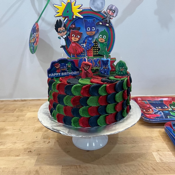 Lucas the Spider Cake Topper | Lucas Birthday | Spider and Friends Cake ...