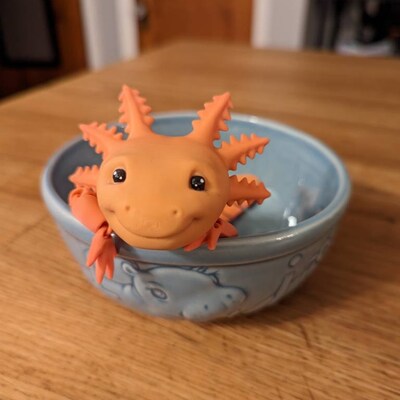 Robolotl Robot Axolotl Digital .STL File for 3dprinting - Etsy