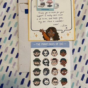 The Many Faces of 141 Sticker Sheet Cute COD MWII Stickers - Etsy UK