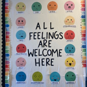 How Are You Feeling SEL Bulletin Board Digital Download, Social ...