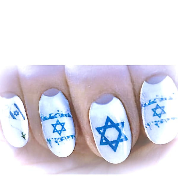 I Love Israel Nail Art Decal Sticker - Etsy