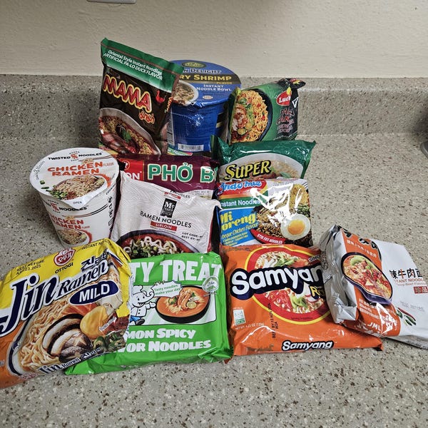 Ramen Care Package College Ramen Box Noodles Gift for College Student ...