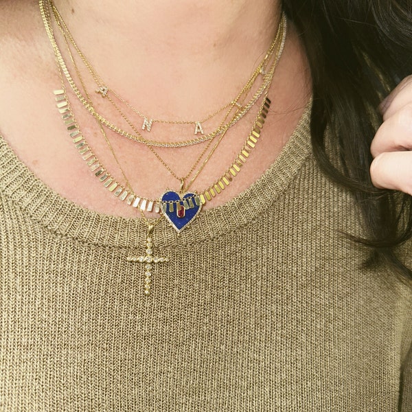 Rope Chain in 14k Solid Gold, Twisted Gold Chain, Thin Chain Necklace ...