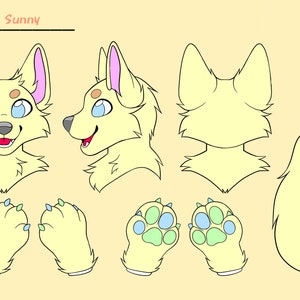 Fursuit Reference Base cat - Etsy