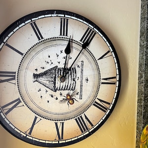 Beehive Wall Clock, 8 Sizes to Choose, Made in USA, Lifetime Warranty ...