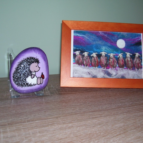 Hand-painted Natural Stone. Painted Pebble, Pebble Art. - Etsy UK
