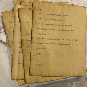 Cardan's Letters to Jude - Etsy