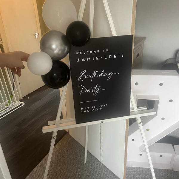 Hen Party Personalised Welcome Sign, Hen Do, Night, Weekend Décor ...