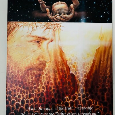 Shadrach, Meshach and Abednego in the Fiery Furnace Daniel 3 Painting ...