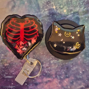 Witch Cauldron Shaker Popsocket™, Glow in the Dark Halloween Shaker ...