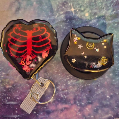 Witch Cauldron Shaker Popsocket™, Glow in the Dark Halloween Shaker ...