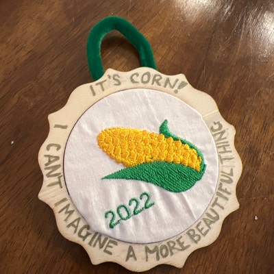 Corn Machine Embroidery Design - Etsy