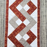PDF Pattern for Interlocking Squares Table Runner, DIGITAL Pattern ...