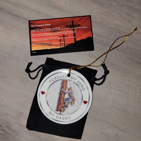 Communications Cell Tower Climber or Tech Ceramic Christmas Tree ...