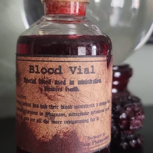 Bloodborne Inspired Blood Vial Bottle 80ml Potion Flask for Cosplay - Etsy
