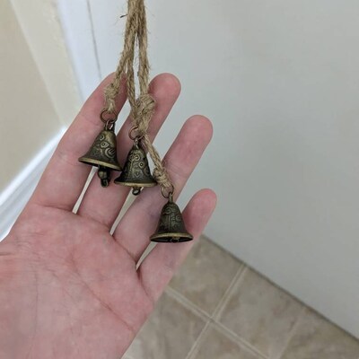 Traditional Witch Bells With Hares and Birds - Etsy