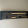 Engraved Personalized Police Gear Rack Thin Blue Line Galvanized Steel ...