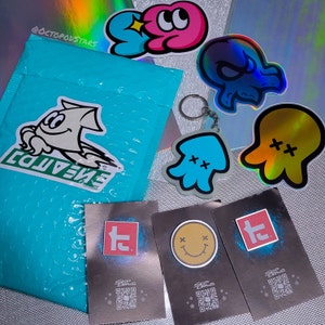 SPLATOON 3 A5 Vinyl Sticker Sheet - Etsy