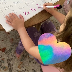 Trace & Erase Alphabet Workbook Dry Erase, Learn to Write Letters ...