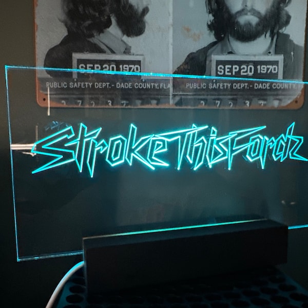 Dj Led Sign, Personalized Dj Gift, Dj Logo Design, Dj Lights, Music ...