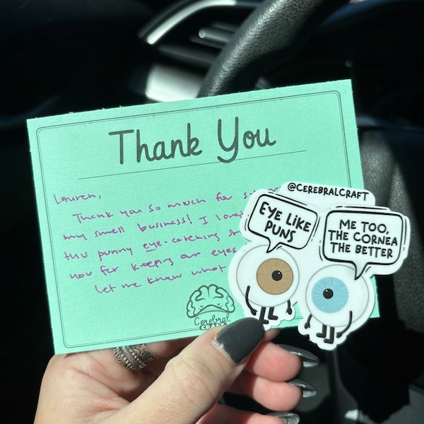 Funny Optometry Eye Doctor Sticker, Cute Optometrist Gift for Optometry ...