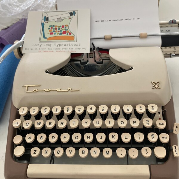 Vintage Typing Paper - 50 Sheets of Typewriter Paper - Typing ...