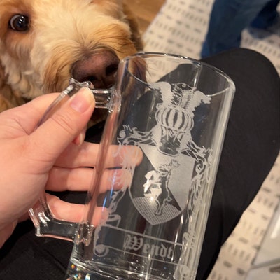 Custom Family Crest Latched Wooden Box : Free Engraved Personalization ...