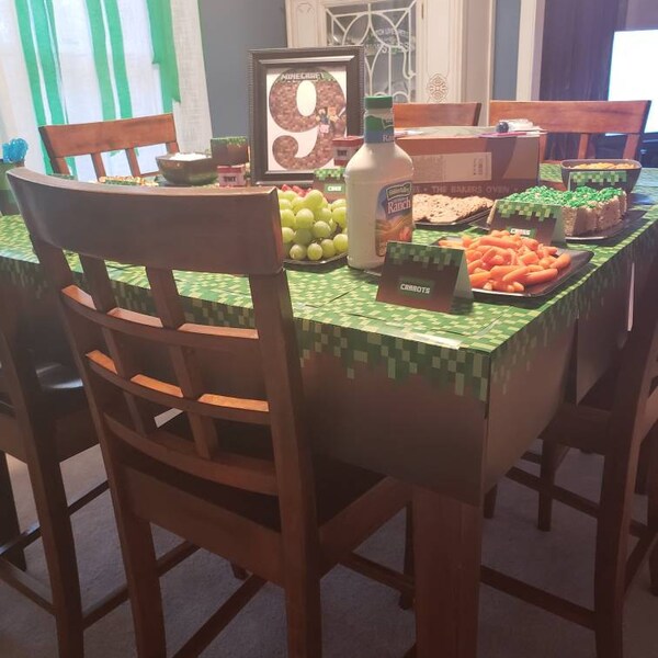 56 Mine Themed Birthday Food Signs | Instant Download - Etsy