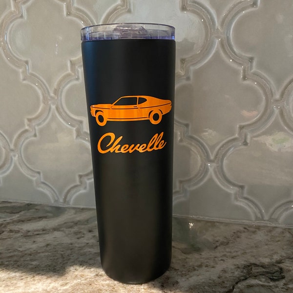 SVG Chevelle SS Muscle Car Side View Silhouette Cut Files Designs, Clip ...