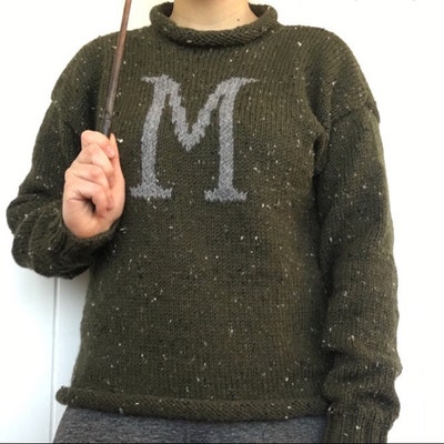 Custom Hand Knit Weasley Sweater - Etsy