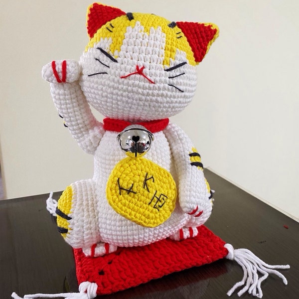 PDF Pattern - Mini Lucky Cat Pattern - Etsy