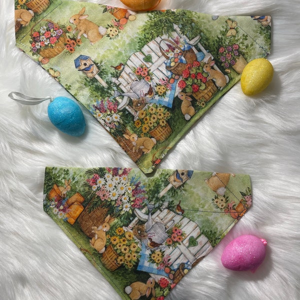 Susan Winget Easter Bunnies Cotton Fabric: Scenic Spring Crafts - Etsy