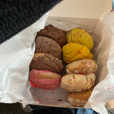 Ten Mini Conchas Mexican Sweet Bread Mini Sweet Bread 10 Count Diez ...