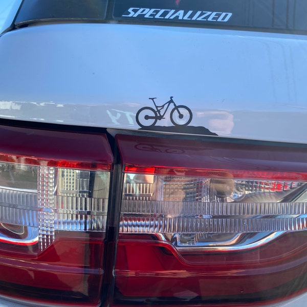 Mountain Bike Windshield on Hill Decal Sticker Easter Egg (2 Count) - Etsy