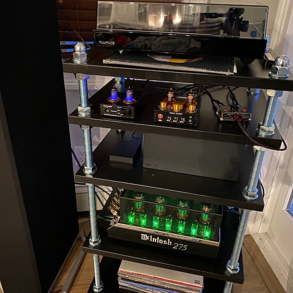 Audiophile Audio Rack / Record Player Stand / Turntable Stand ...