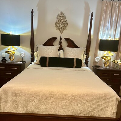 Exclusive Collection Neoma Wheat Gold Cushion Cover, Decorative Pillow ...