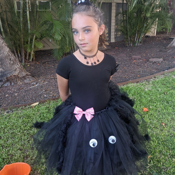 Spider Tutu Skirt, Itsy Bitsy Spider Inspired Skirt, Spider Costume ...