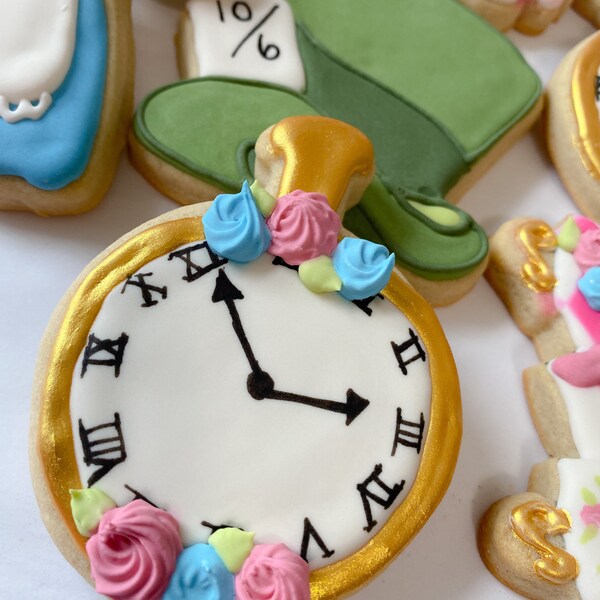 Wonderland Pocket Watch Cookie Cutter - Etsy
