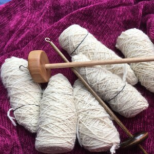 Undyed Natural White Romney Combed Top Wool Roving Spinning Felting ...