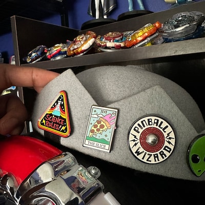 Science Rules Enamel Pin - Etsy