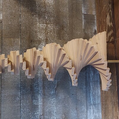 One 2x4 Spiral Tree Plan, Spiral Christmas Tree Plan, Wooden Spiral ...