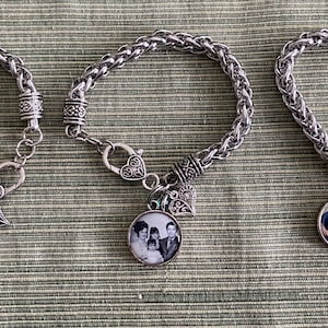 Photo Bracelet, Personalized Photo Bracelet, Photo Jewelry, Photo Gifts ...