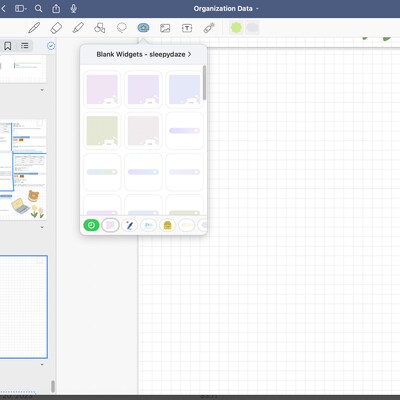 Cute Essential Digital Planner Widget Stickers / Cute Digital Planner ...