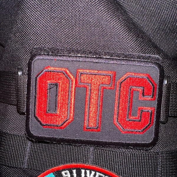 WWE "otc" Roman Reigns Embroidered Patch - Red Lettering - Etsy